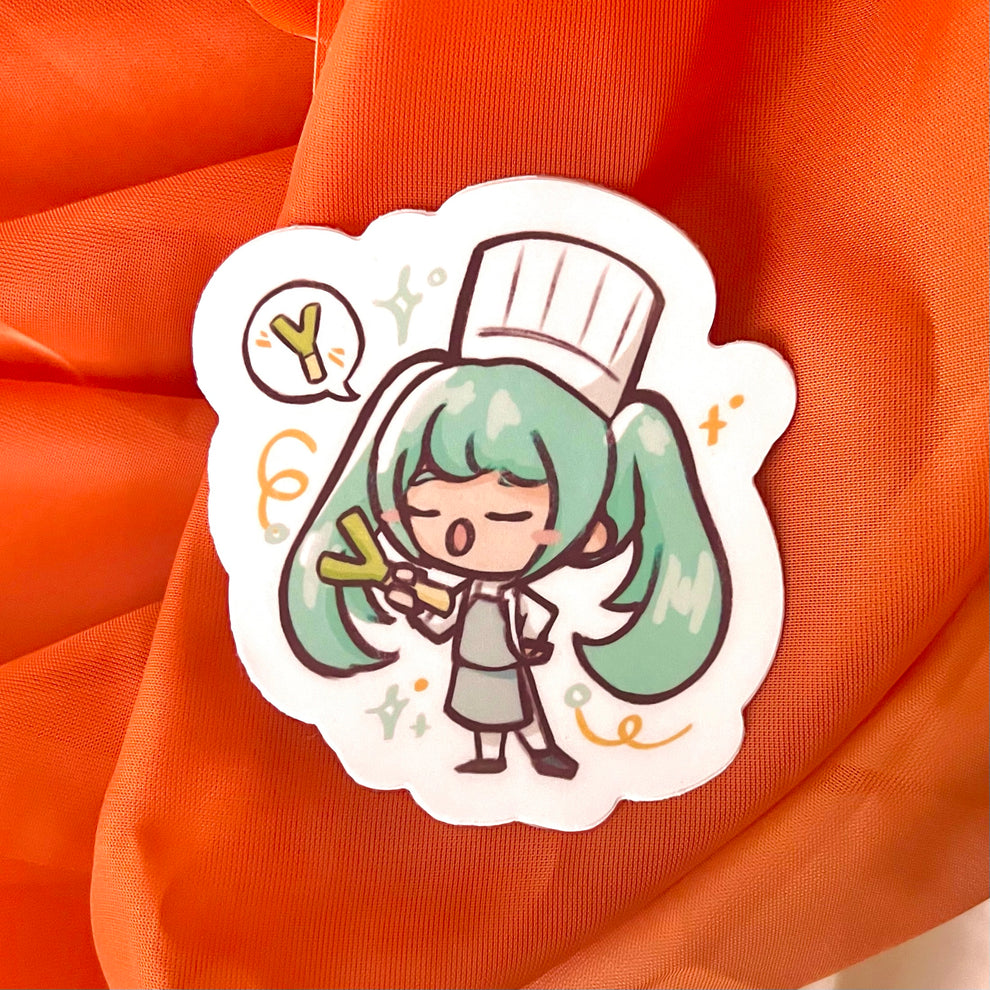 Chef Miku Sticker – MangoBun.Art